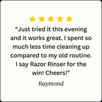 Razor Rinser – Effortless Razor Cleaner | The Clean Shave Co