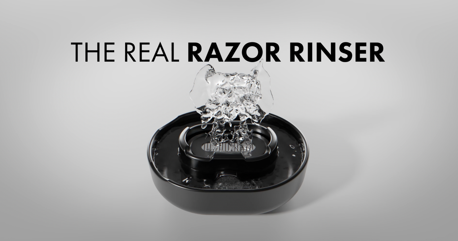 Razor Rinser – Effortless Razor Cleaner | The Clean Shave Co
